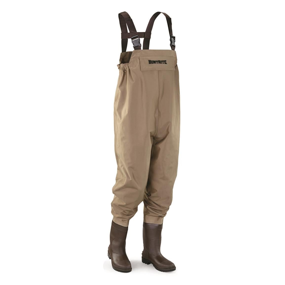 HUNTRITE Steel Creek Mens Chest Waders with Boots for Fishing and ...