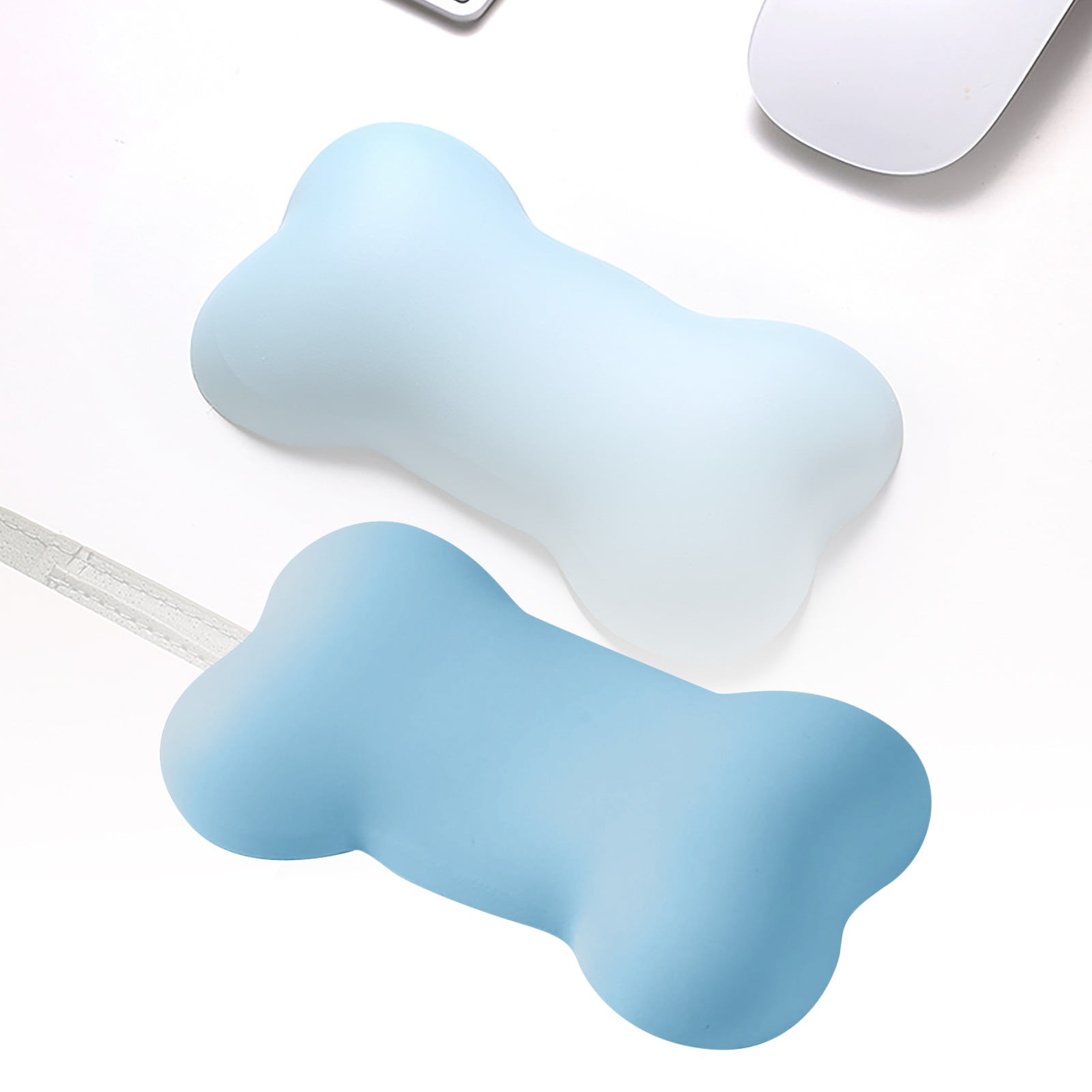 HUNY Wrist Rest for Mouse, Ergonomic Soft Silicone Wrist Cushion ...