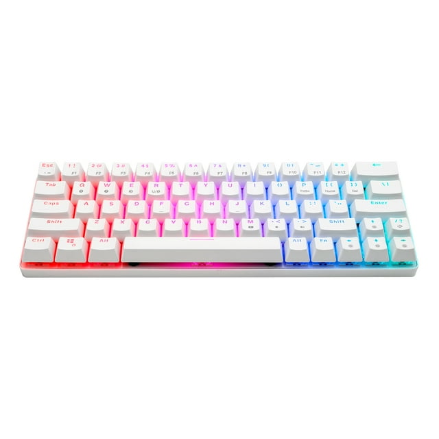 HUO JI CQ63 60% Compact RGB Wireless Mechanical Gaming Keyboard ...