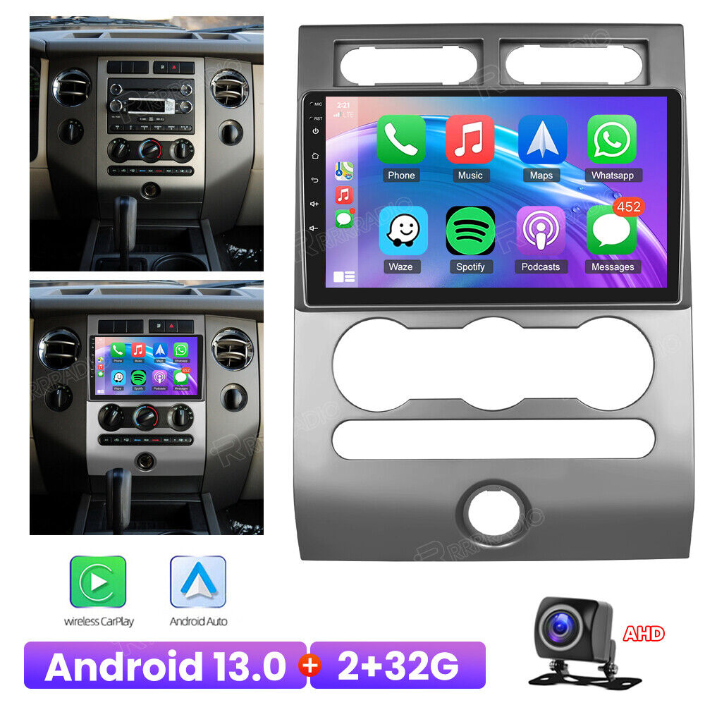 HUOEPU Android Car Radio for Ford Expedition 2007-2014, 9 inch Touch ...