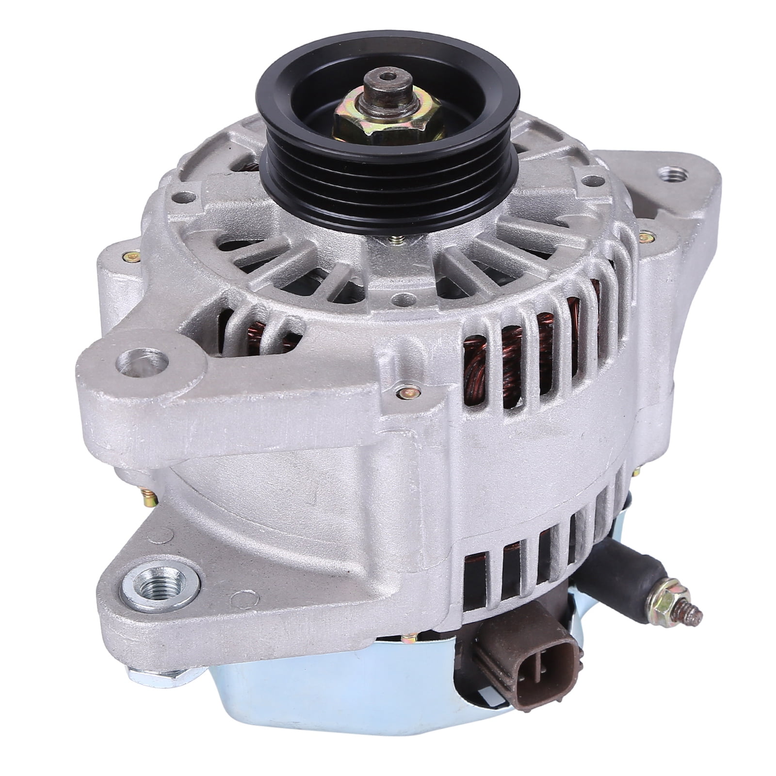 HUOEPU New Alternator 12V 80 Amp for Toyota Yaris 2006-2009 L4 1.5L ...