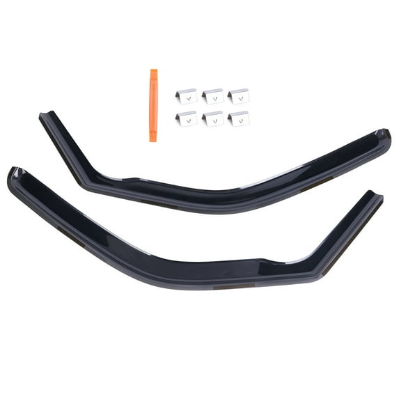 HUOEPU Side Window Deflectors for Chevy Express Van 2500 3500 1996-2025 ...