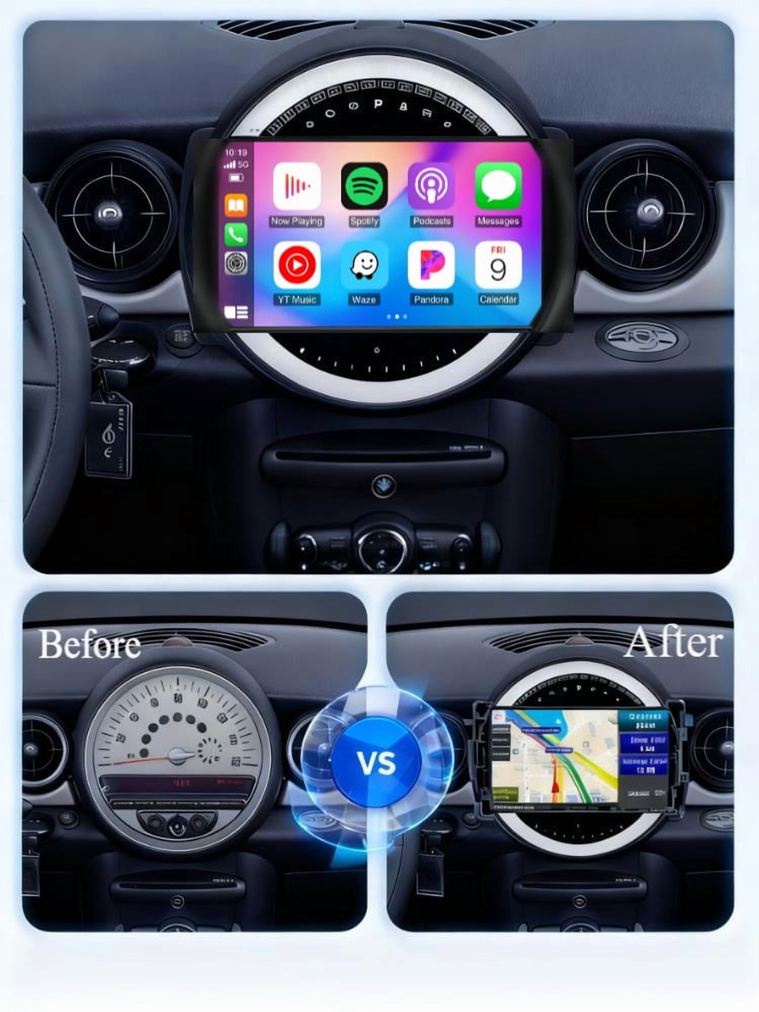 HUOEPU Upgrade 2+64G Car Stereo for BMW Mini Cooper R56 2007-2014, Fit ...