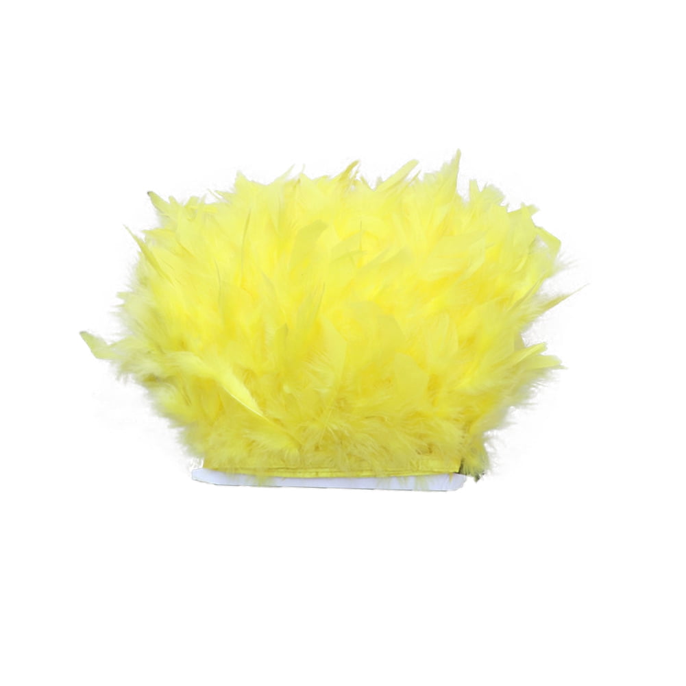 HUONA 2 Meters Natural Turkey Feathers Trims Width 4-6 inches Feather ...