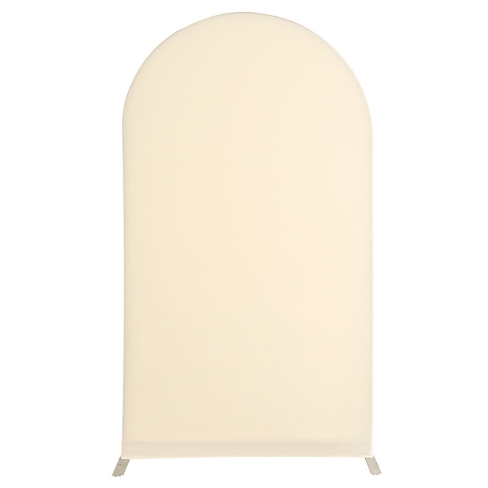 HUONA Arch Stand Backdrop Cover 2 Sided Arch Cover Wedding Arch ...