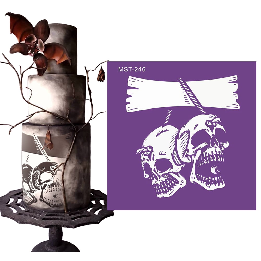 HUONA Cake Stencils for Icing Cake Cream Spray Stencils Cake Decorating ...