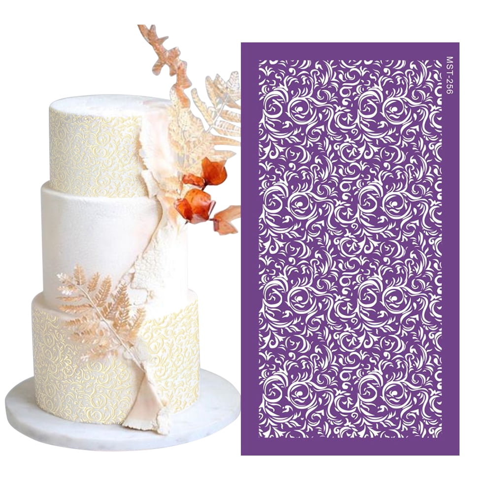 HUONA Cake Stencils for Icing Cake Cream Spray Stencils Cake Decorating ...