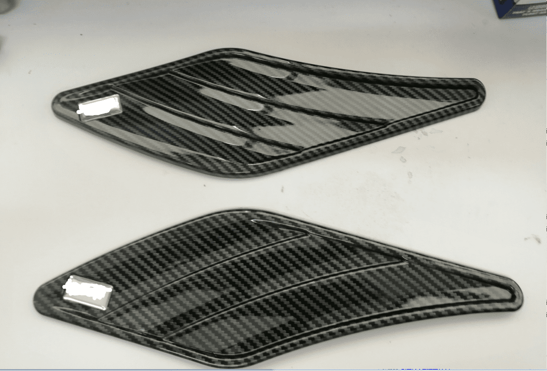 HUONA Car Decorative Stickers Auto Vehicle Air Flow Intake Hood Car ...