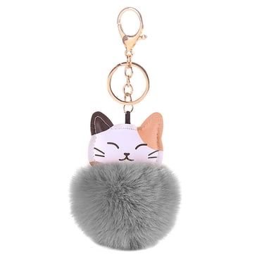 Claire's Black Cat Quilted Mini Backpack Keychain, PU - Walmart.com