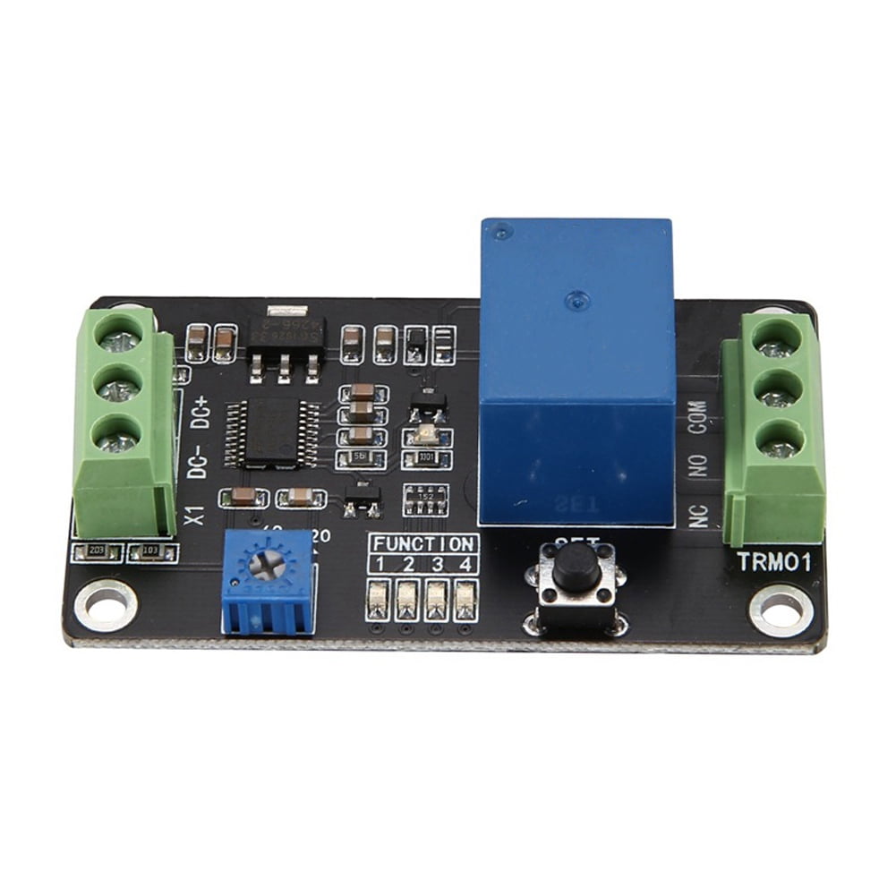 HUONA Delay Time Relay Smart Self-Locking Relay Switch Timing Delay ...