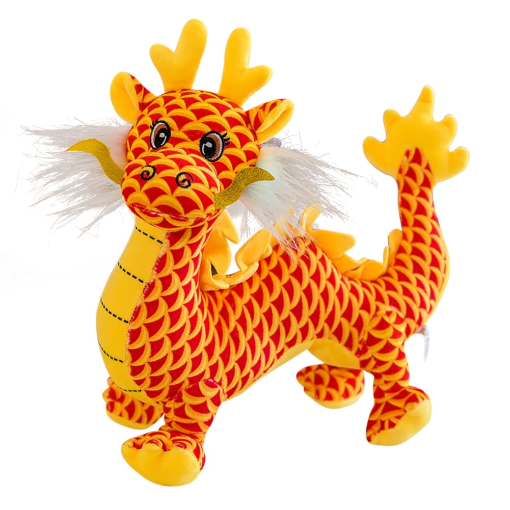 HUONA Dragon Plush Doll Ornaments Simulated Dragon Plush Toy Dragon ...