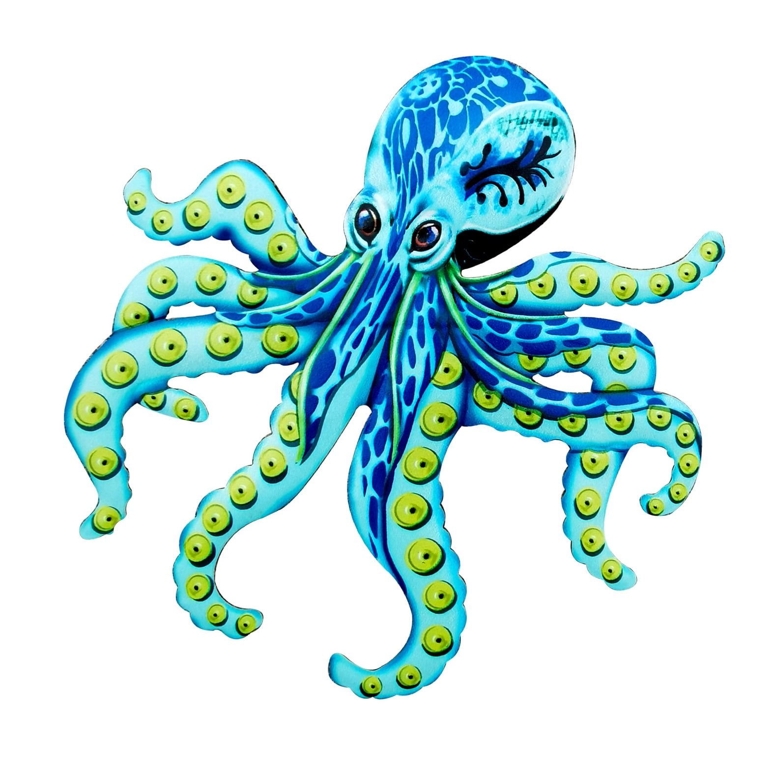 HUONA Iron Octopus Wall Decoration Octopus Decors Octopus Wall Hanging ...