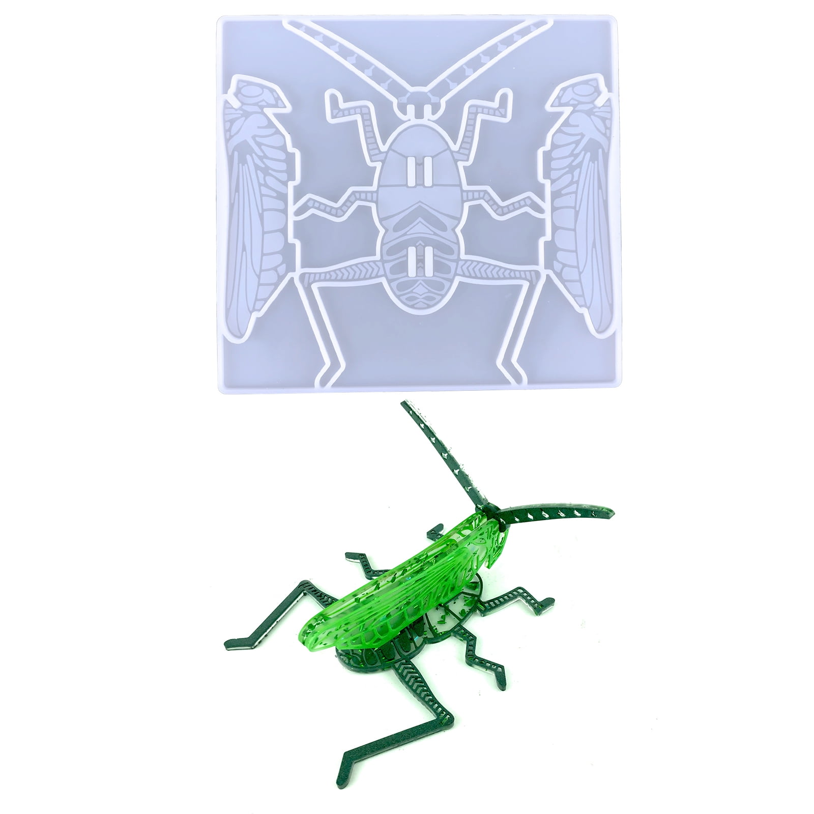 HUONA Resin Animal Insect Silicone Mold Epoxy Butterfly Dragonfly Bee ...