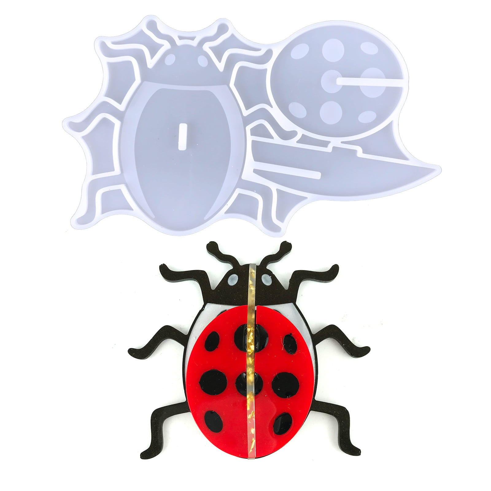 HUONA Resin Animal Insect Silicone Mold Epoxy Butterfly Dragonfly Bee ...