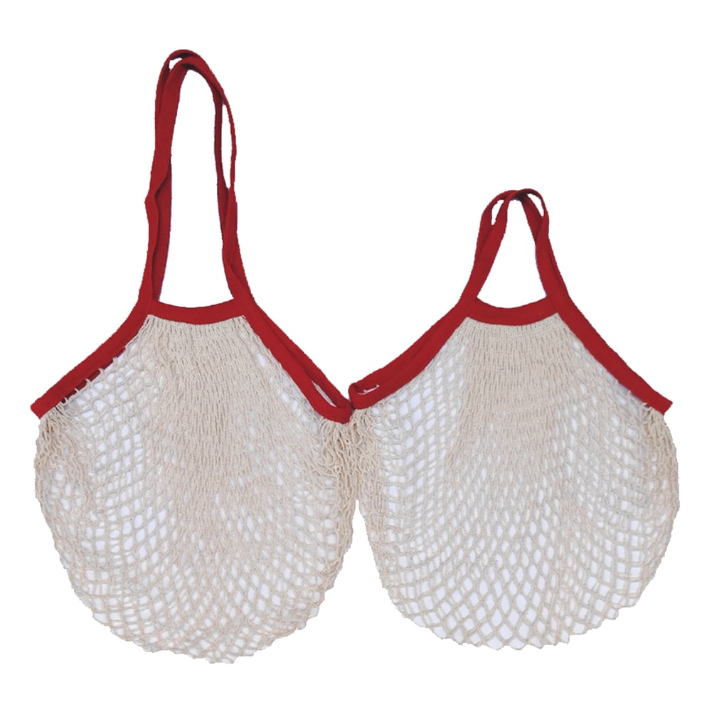 HUONA Set of 2 Environmentally Friendly Cotton Mesh Shopping Bags ...