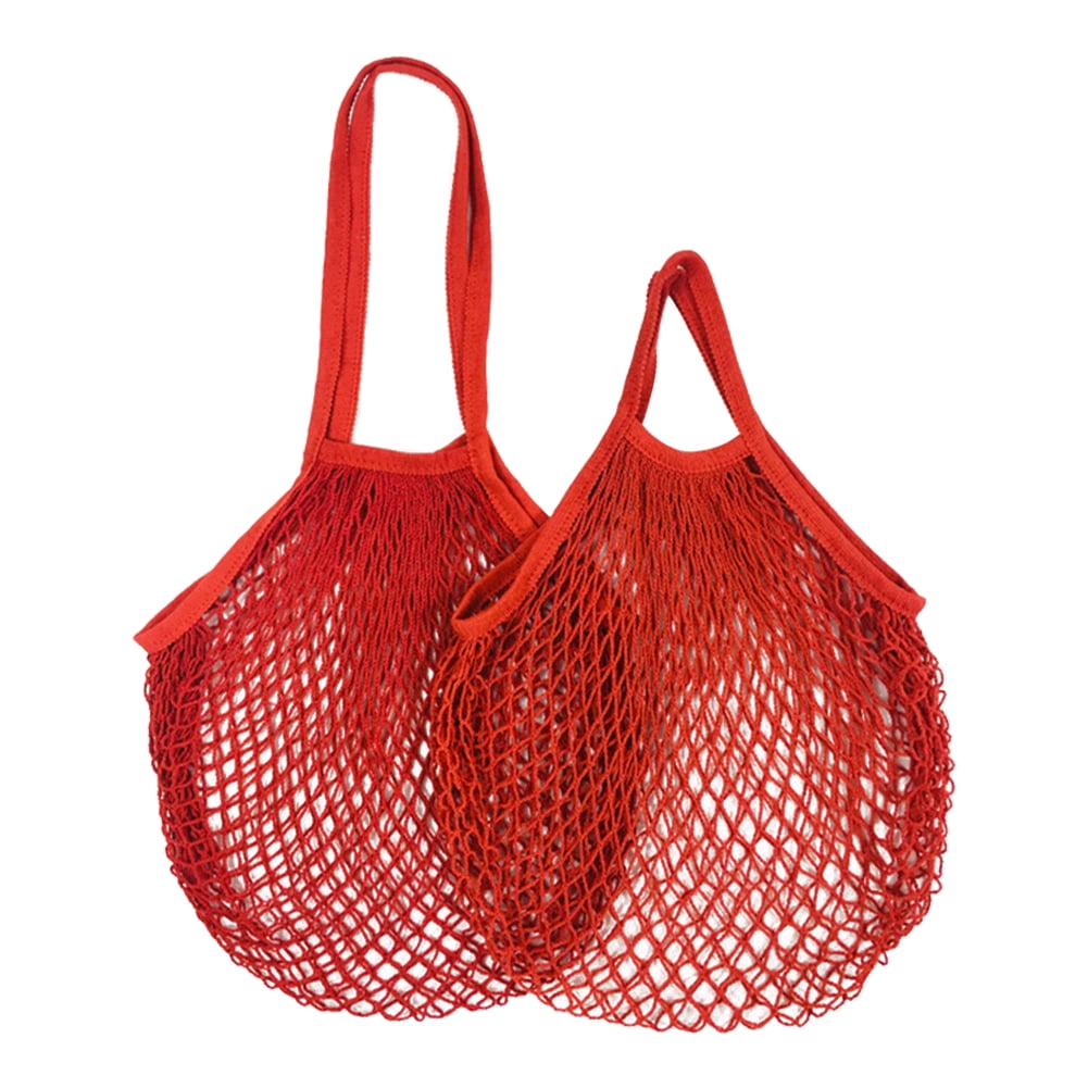 HUONA Set of 2 Environmentally Friendly Cotton Mesh Shopping Bags ...
