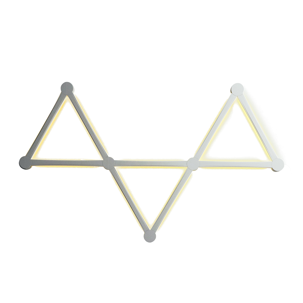 HUONA Smart Wall Light Lines DIY Gaming Lights with Music Sync Splicing ...