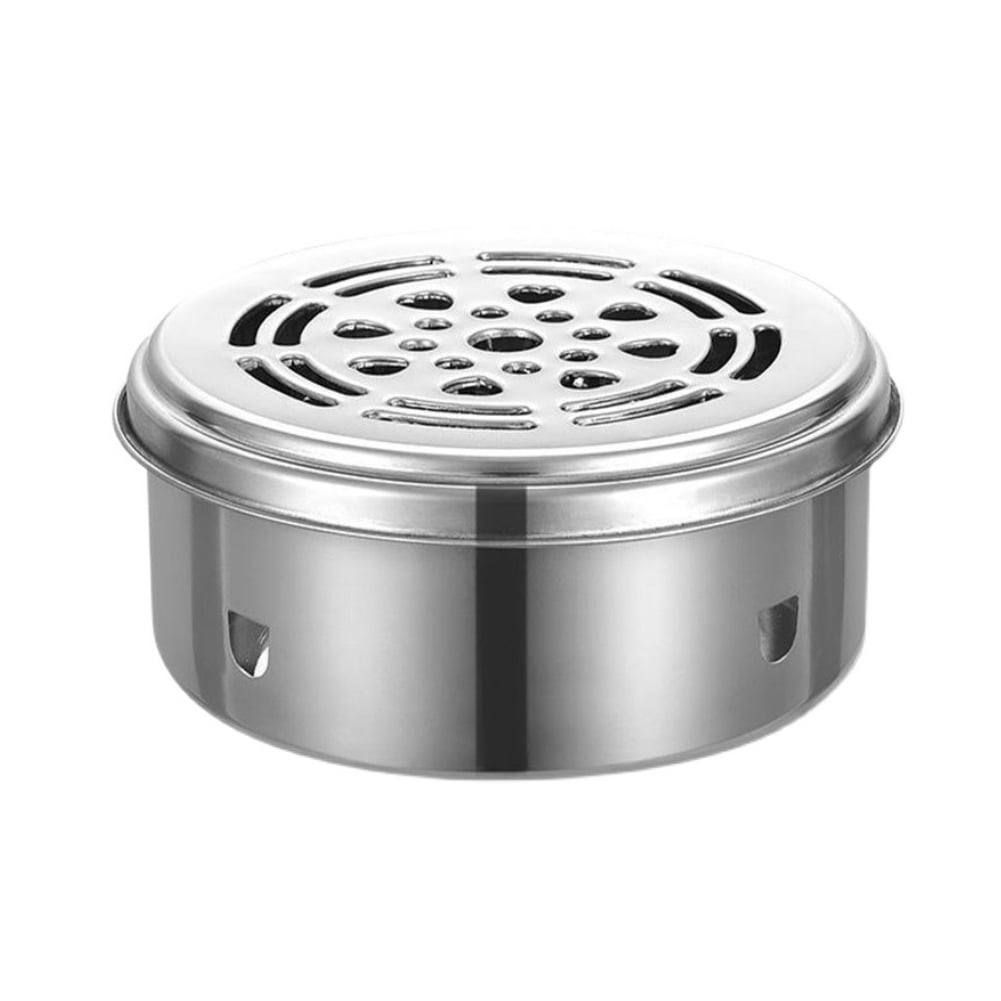 HUONA Stainless Steel Mosquito Coil Holder Round Fireproof Repellent ...
