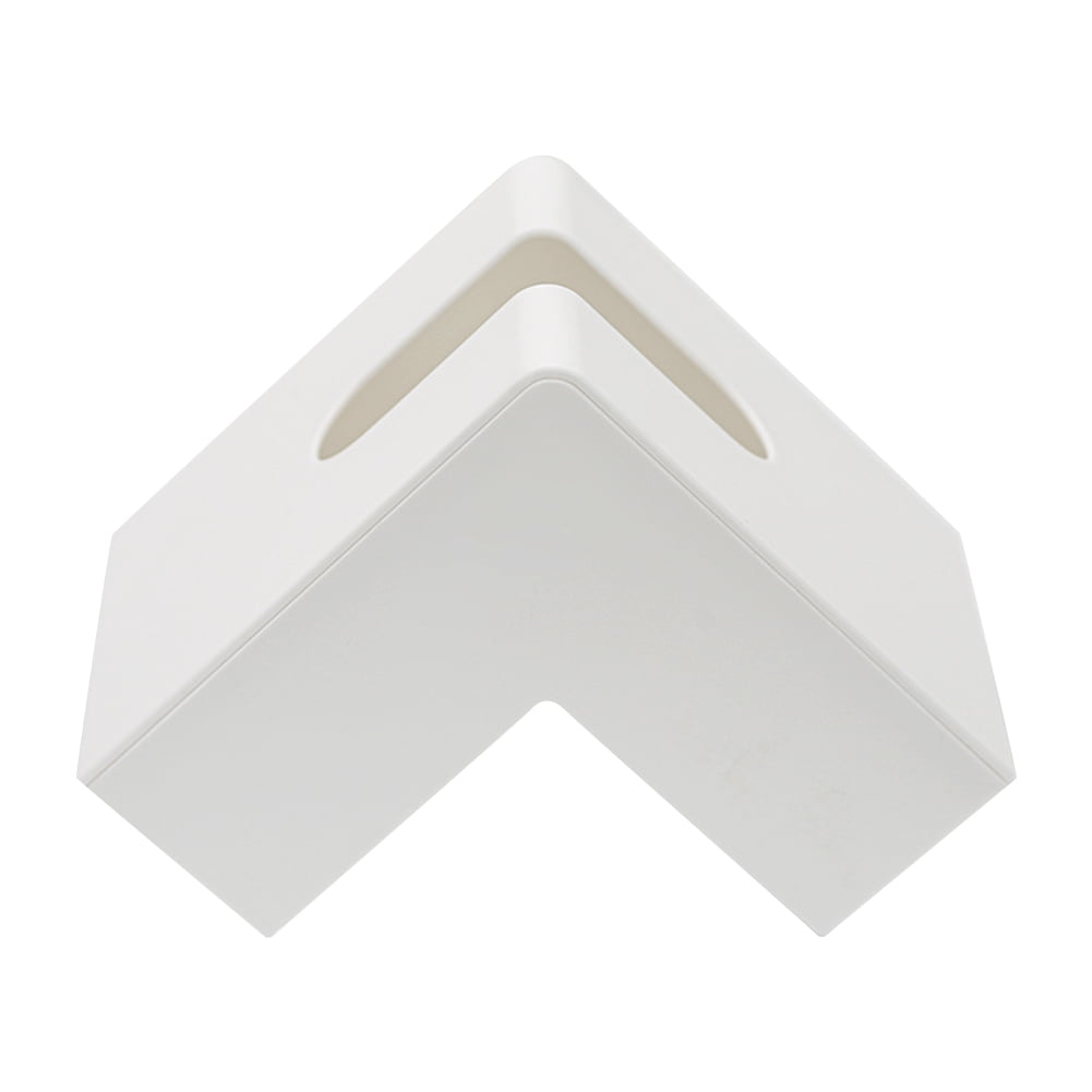 HUONA Tissue Container Plastic Tissue Storage Box Right Angle Paper ...