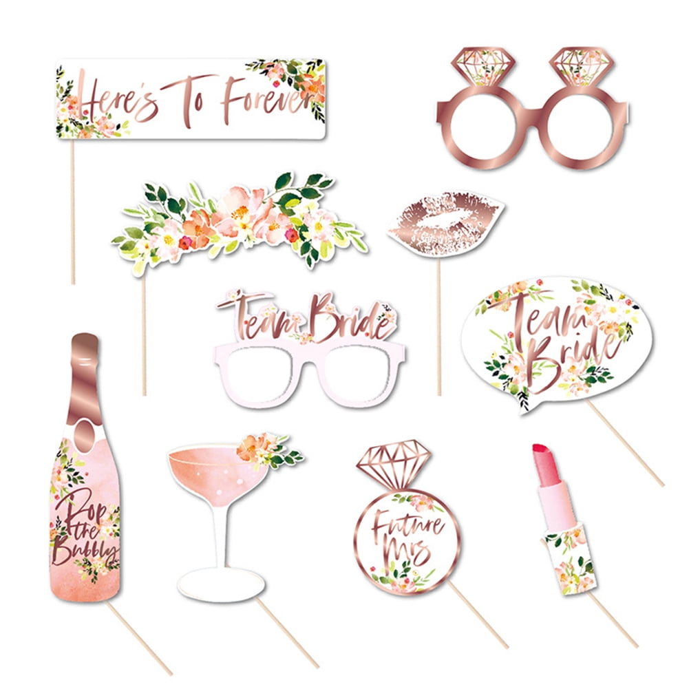 HUONA Wedding Photo Props Bridal Photo Props Paper Decorative Prop ...