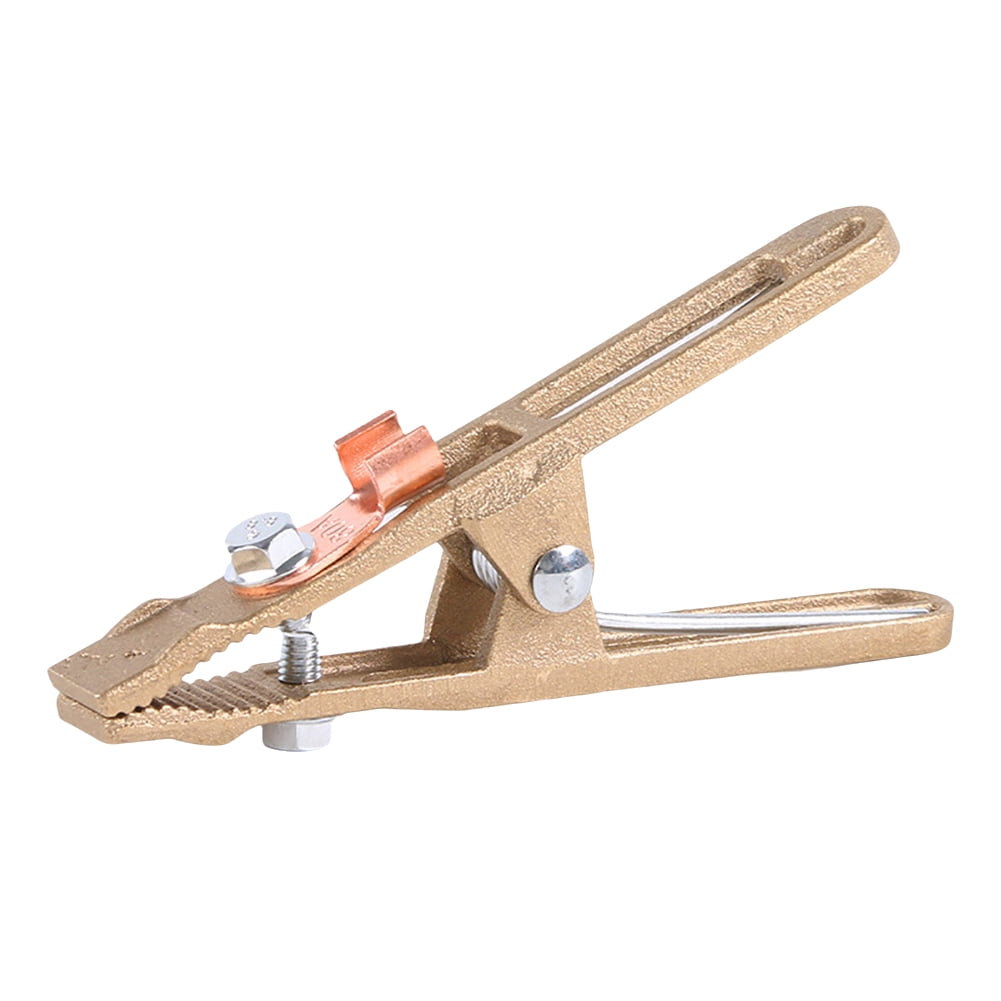 HUONA Welding Ground Clamp Brass Welding Earth Clamp A-shaped Grounding ...