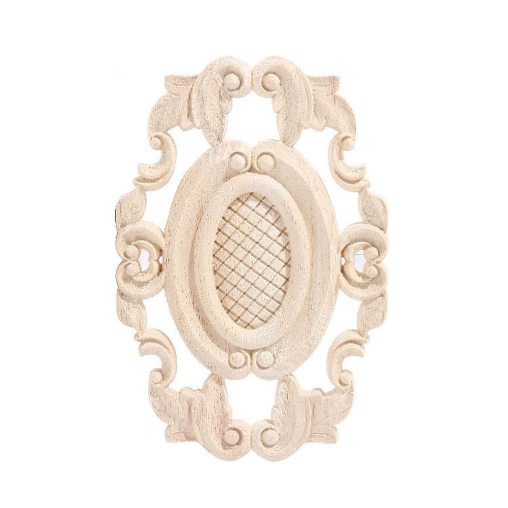 HUONA Wooden Carving Applique for Furniture European Style Wooden ...