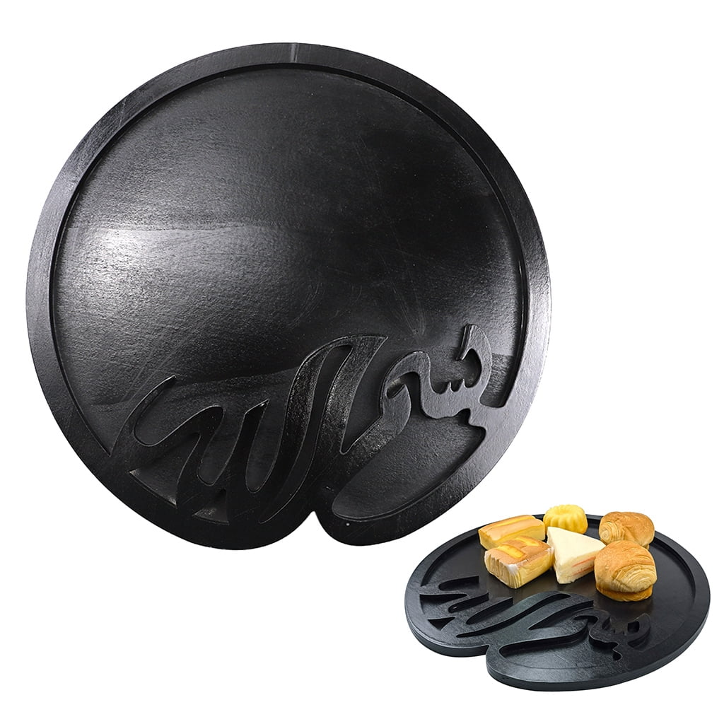 HUONA Wooden Dessert Tray Festival Wooden Cakes Tray Dessert Display ...