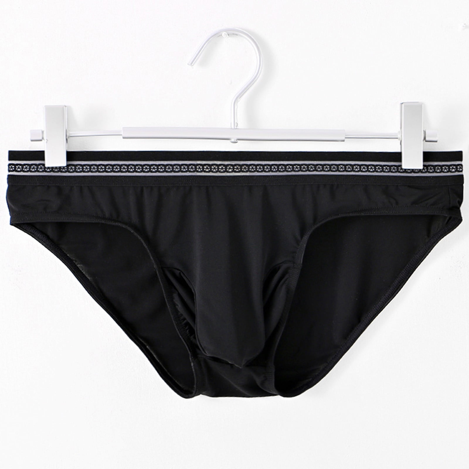 HUPOM Men'S Underwear Underwear For Men Pack Low waist Drop Waist Solid ...