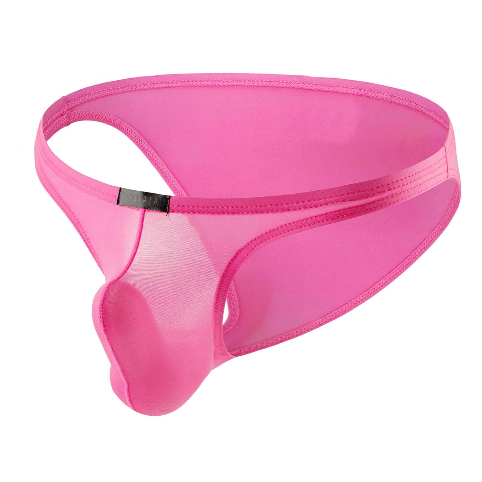 HUPOM Mens Underwear Boxer Briefs Male Thongs Low waist Drop Waist ...