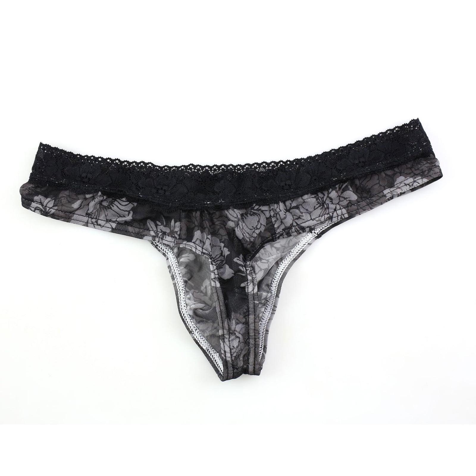 HUPOM Mens Underwear Boxer Briefs Male Thongs Medium waist Comfort ...