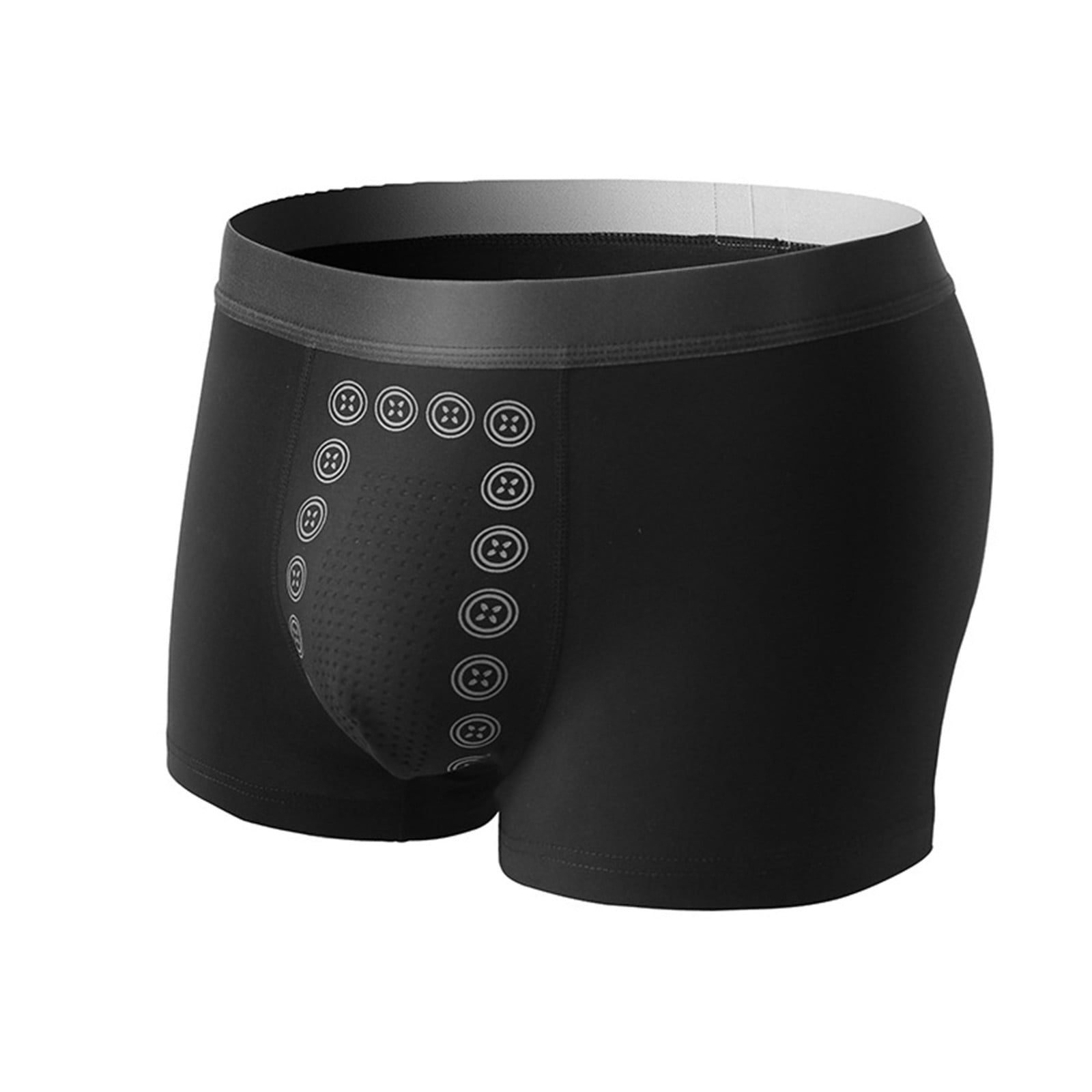 HUPOM Mens Underwear Boxer Briefs Male Thongs Medium waist Comfort ...