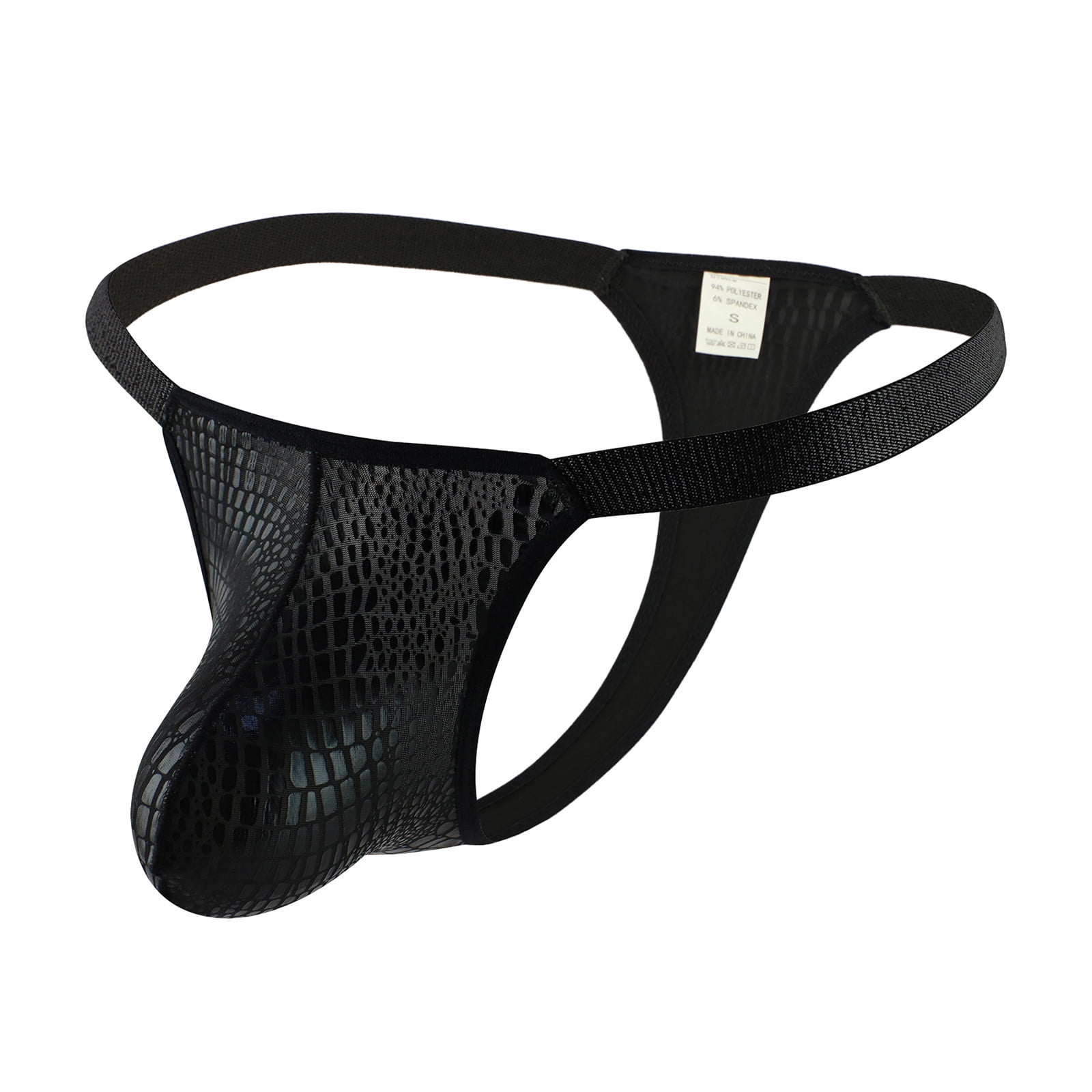 HUPOM Mens Underwear Boxer Briefs Male Thongs Medium waist Comfort ...