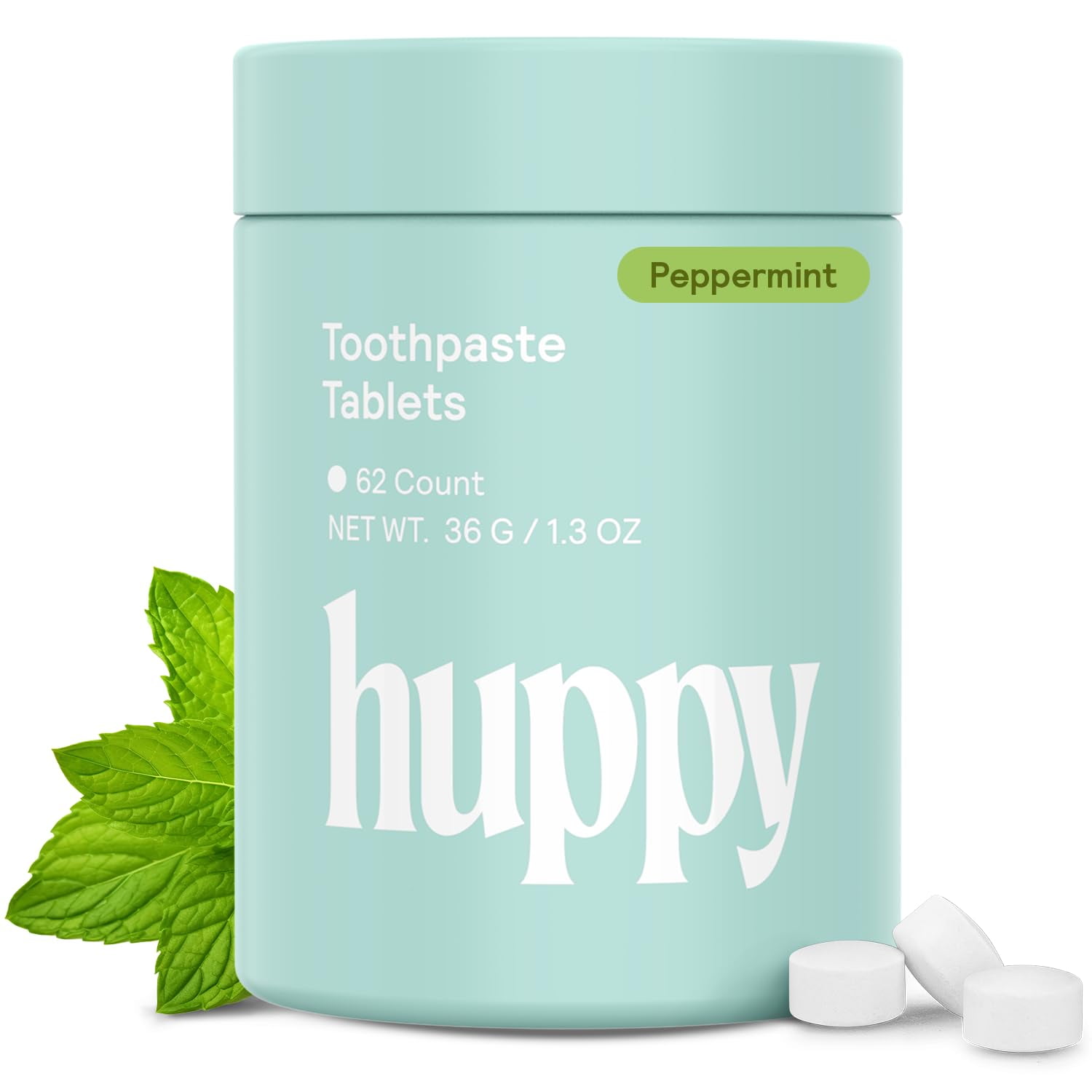 HUPPY Toothpaste Tablets, Nano SSF20 Hydroxyapatite Toothpaste ...