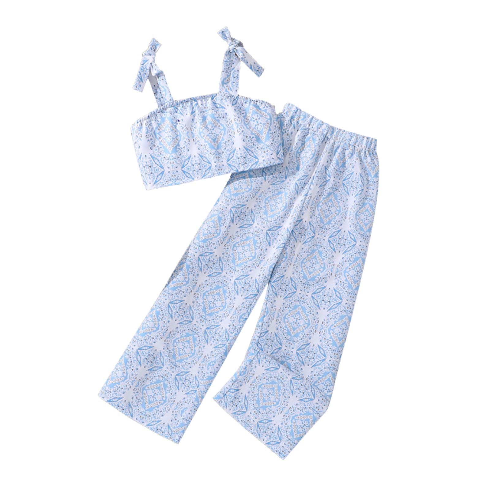 HUPTTEW Girls Sets Size 6 Toddler Kids Girls Clothing Sets Summer ...