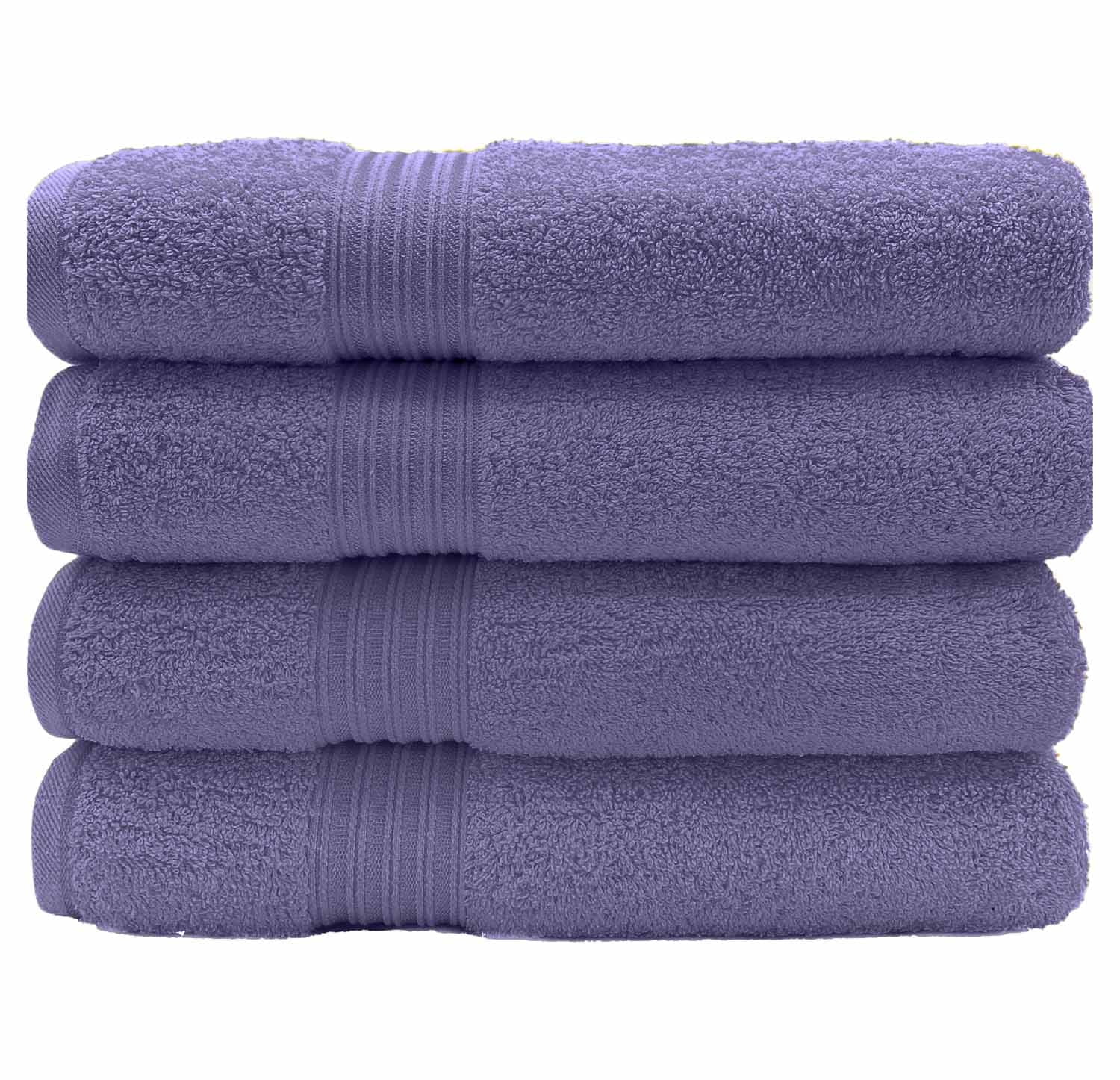 HURBANE HOME 4 Piece Super Soft Bath Towels for Bathroom, Highly ...