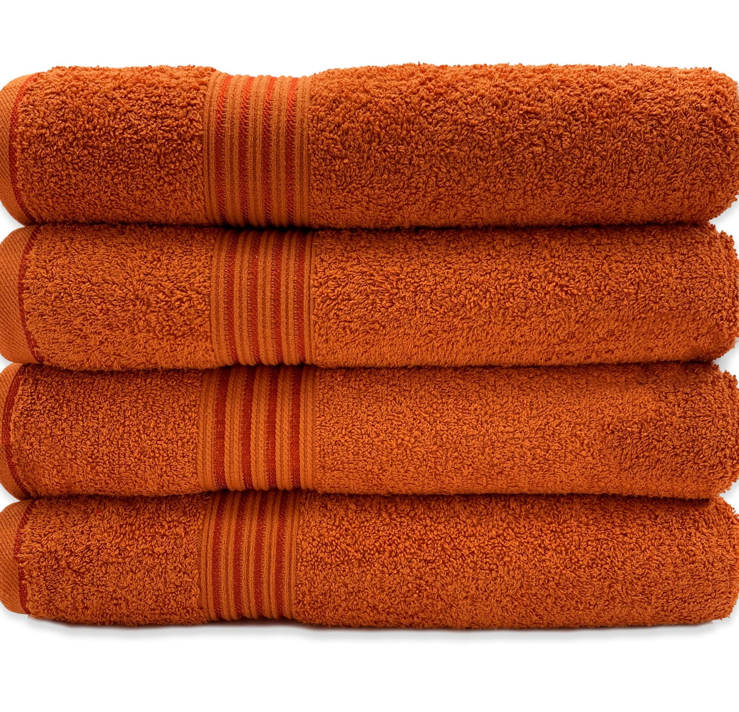 HURBANE HOME Finest Lasting 4 Piece Super Soft, Highly Absorbent Cotton ...