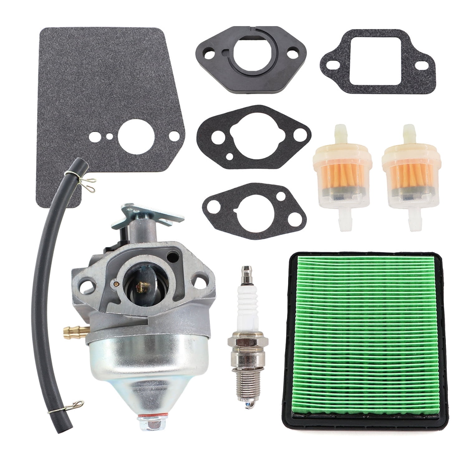 Carburetor Air Filter Kit For Honda GCV160 GCV160LA0 S3A HRR2167VKA ...