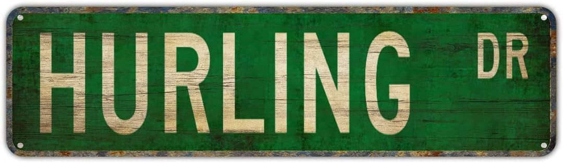 HURLING DR Vintage Signs Retro Tin Signs Art Plaque Aluminum Sign for ...