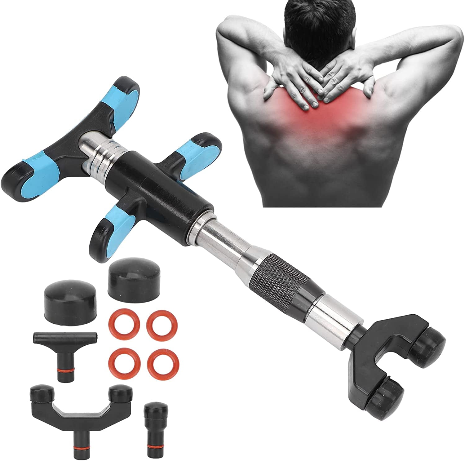 HURRISE 10 Levels Chiropractic Tool，Spine Massager Adjusting Correction ...