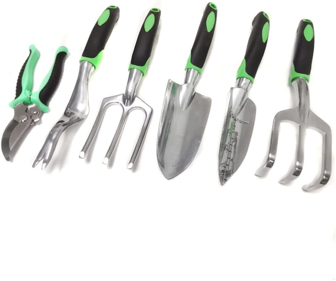 HUSPUR Garden Tools Set - with Storage Organizer, Ergonomic Hand ...