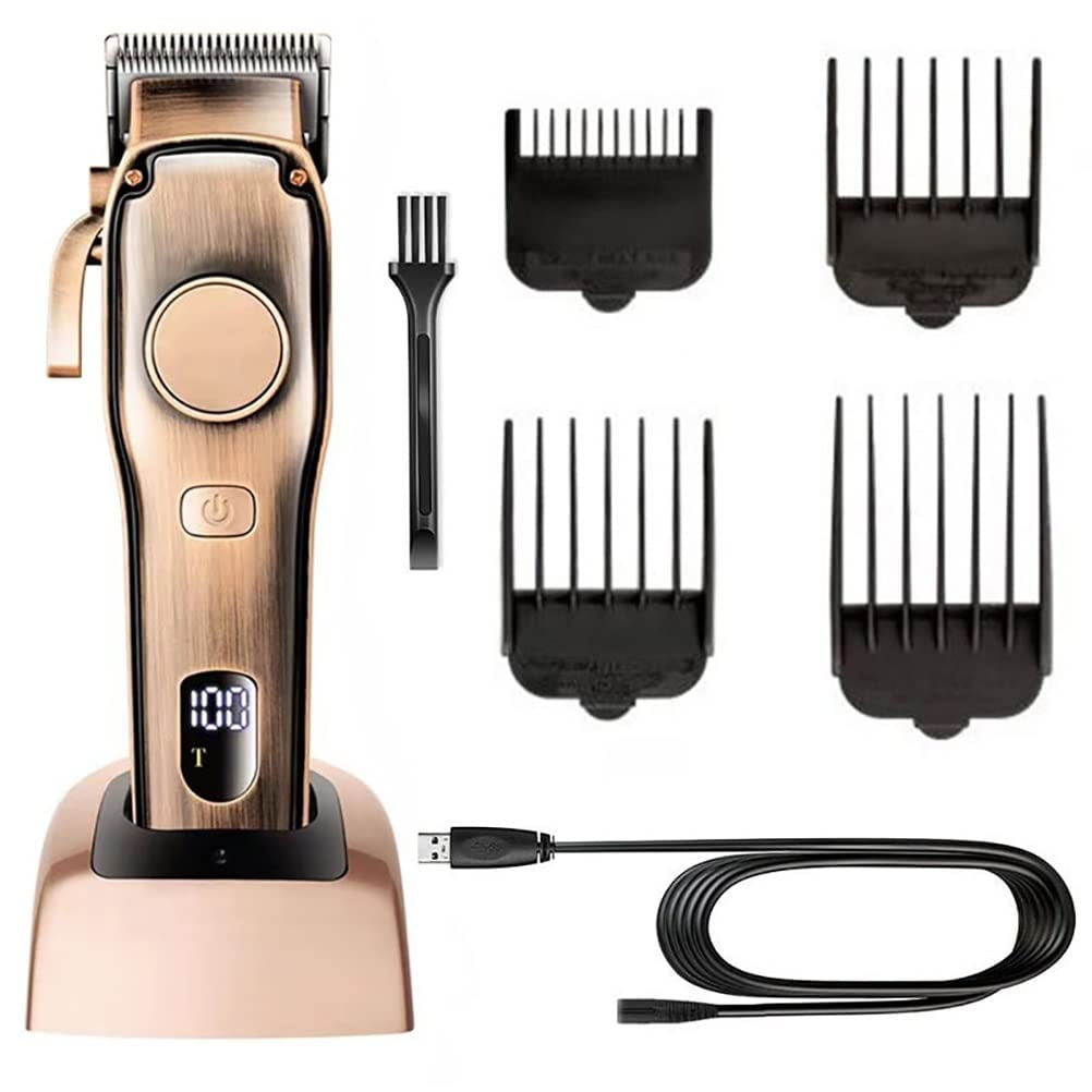 HUSPUR Hair Clippers for Men, Cordless electric hair trimmer powerful ...