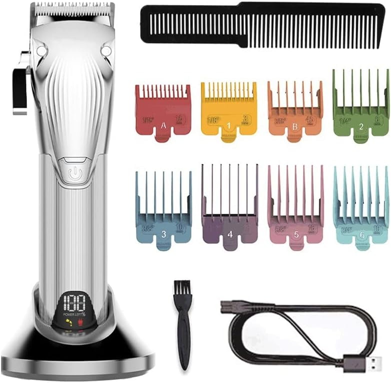 HUSPUR Hair Clippers for Men, Men's Hair Clipper Cordless Electric Hair ...