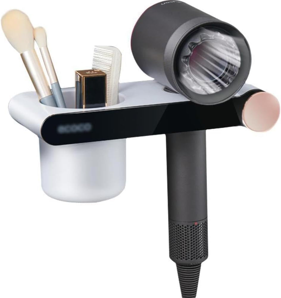 HUSPUR Hair Dryer Stand Blow Dryer Holder Hair Tool Organizer Hair ...