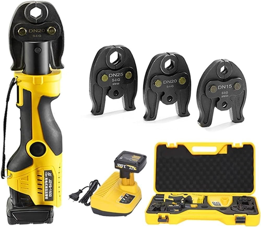 HUSPUR Hydraulic Pipe Crimping Tool Powered Cable Crimping Tool ...