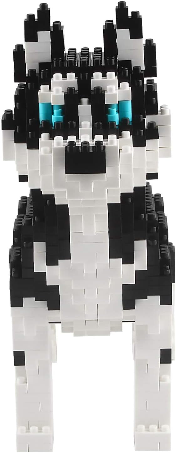 HUSPUR Micro Husky Dog Building Blocks Super Mini Pet Building Toy ...