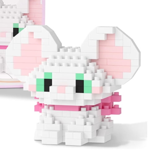 HUSPUR Micro Mini Building Blocks Cat Series, Animals Model Toy Party ...