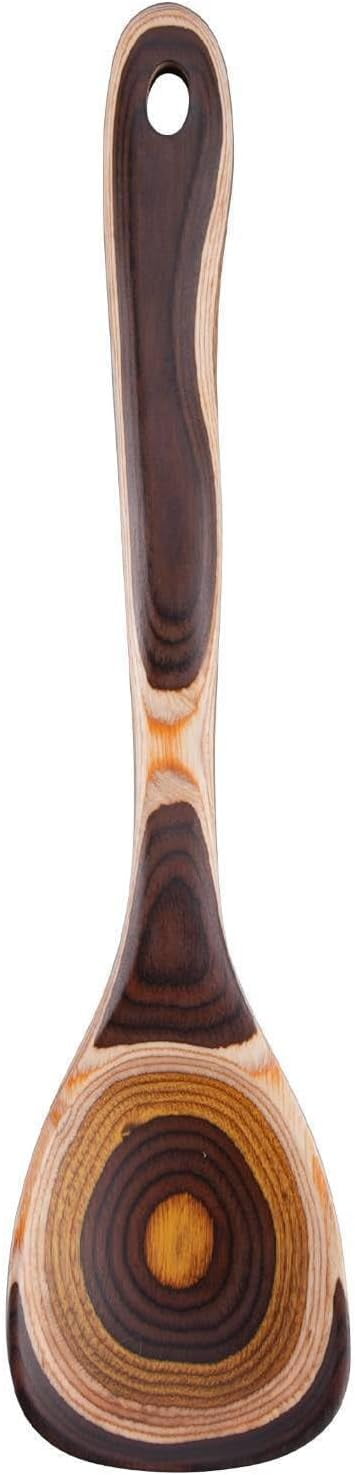 HUSPUR Pakkawood Kitchen Utensils, Wooden Utensils, Wood Kitchen ...