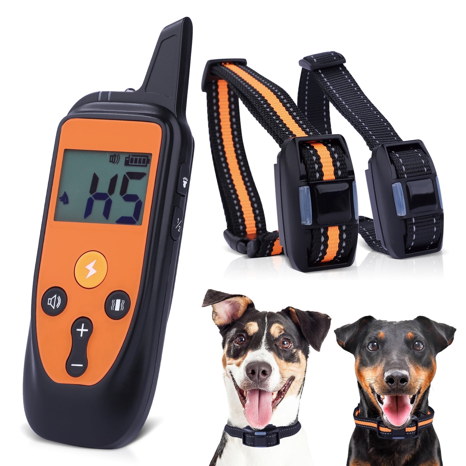 HUTACT Shock Collars for 2 Dogs, Bark Collar with Remote for Dog ...