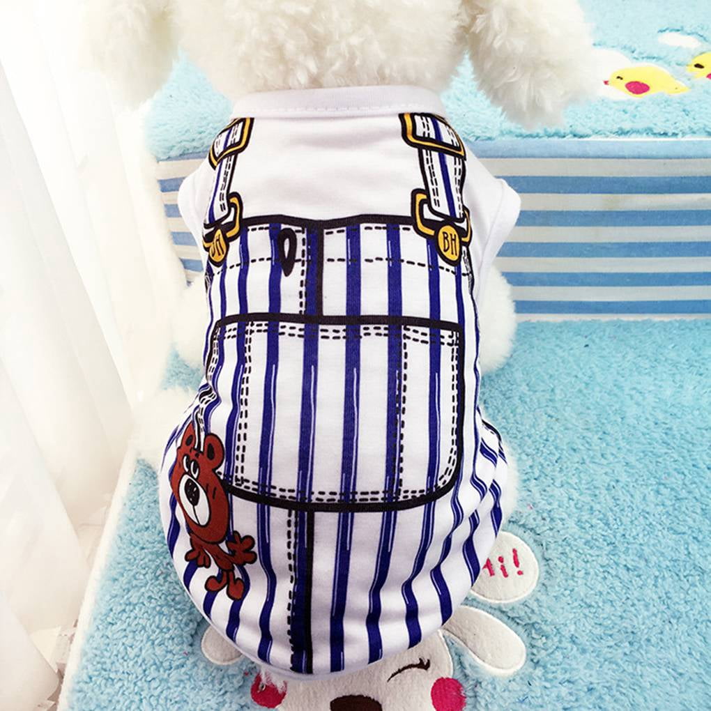 HUUXIW Spring Summer Dog Vest Shirt, Cotton, Small - Walmart.com