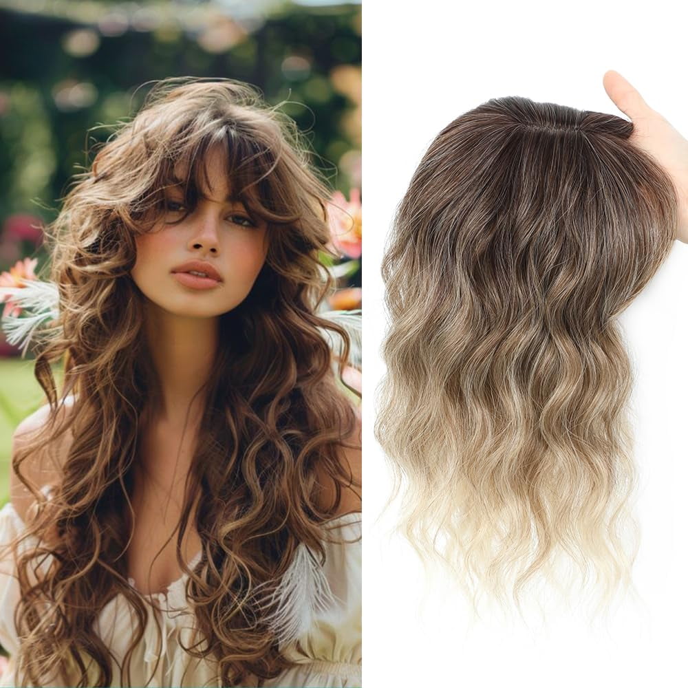 HUVBNAWQ-Hair Toppers for Women with Thinning Hair, 3D Toppers Pieces ...